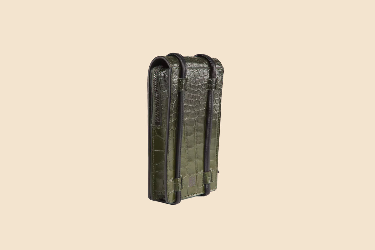 Bolo Bag | Okra Croc - ASHYA